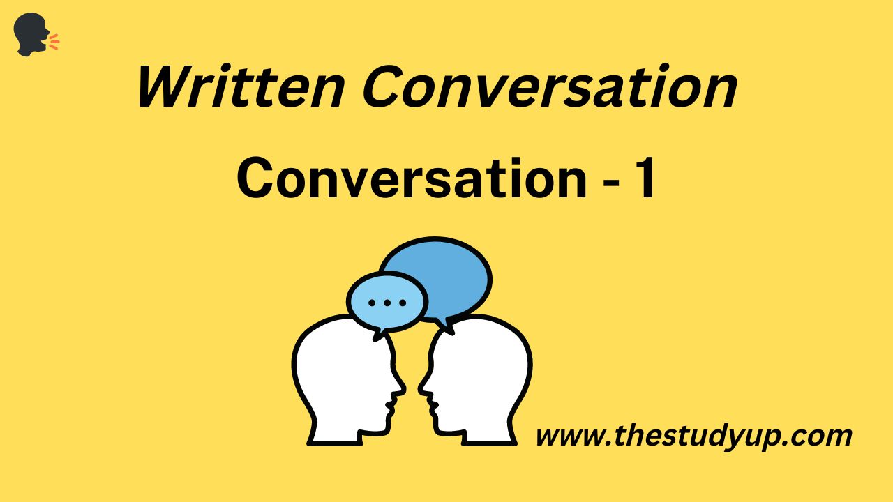 Conversation 1 || English Conversation 1 - TheStudyUp.com